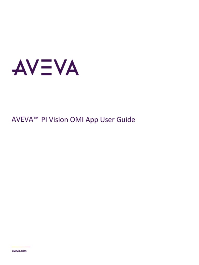 AVEVA PI Vision OMI App User Guide | PDF | Public Key Certificate ...