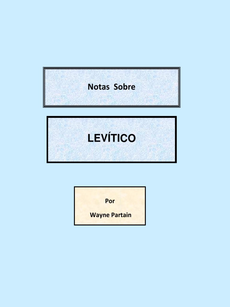 Levi Tico | PDF | Sacerdote | Pecado