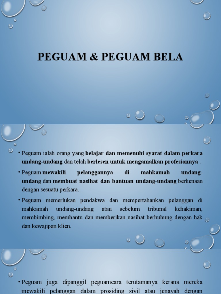 Nota Peguam Sivil | PDF | Hukum