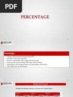 Cl8 - Chap - Percentage and Its Applications - WS | PDF