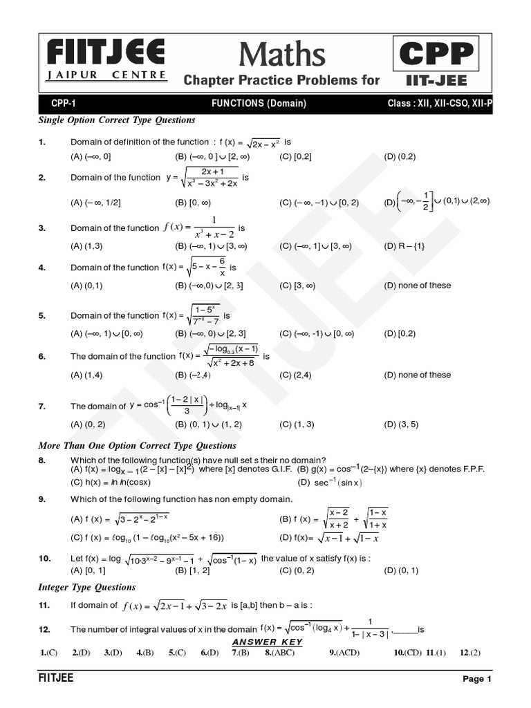 Function Maths CPP | PDF | Function (Mathematics) | Zero Of A Function