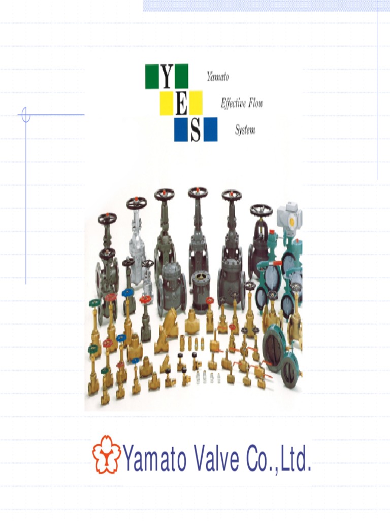 Yamato Valve Co. Profile & Products | PDF | Valve | Actuator