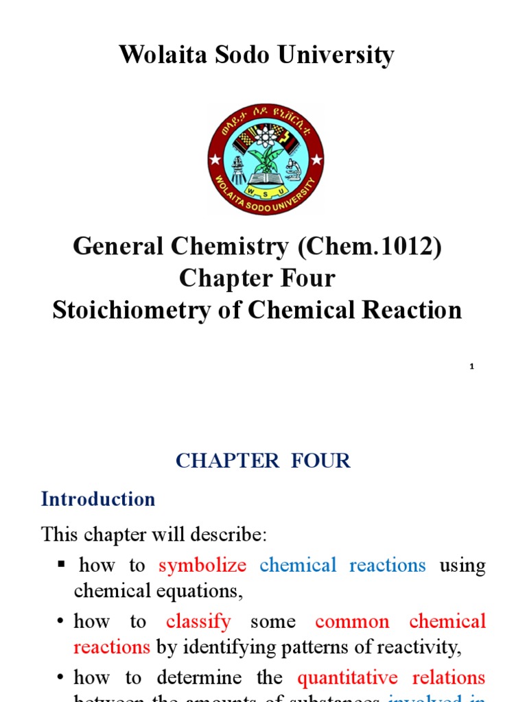 Chem Chapt 4 | PDF | Redox | Stoichiometry