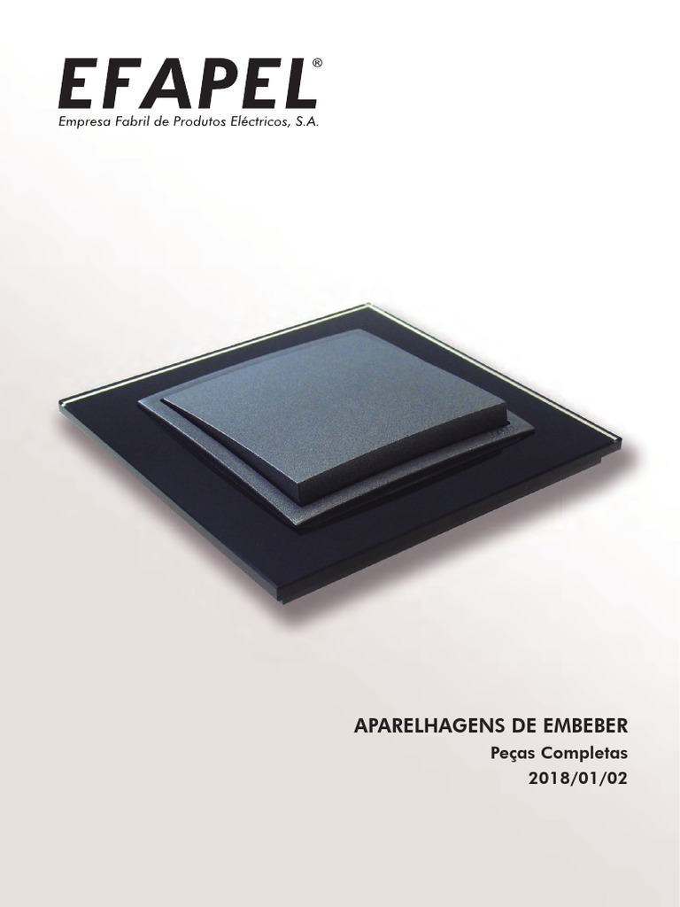 Efapel 2 | PDF | Engenharia Elétrica | Componentes