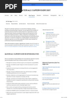 Store Keeper Job Description Template | PDF