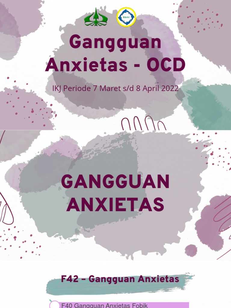 Gangguan Anxietas & OCD-dikonversi | PDF