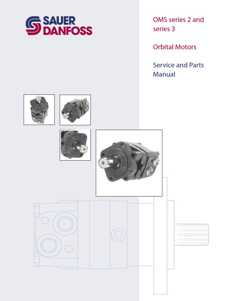 Danfoss Omss Service and Parts Manual | PDF | Valve | Bearing (Mechanical)