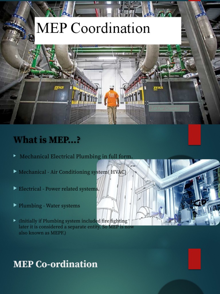 MEP Coordination | Download Free PDF | Plumbing | Duct (Flow)