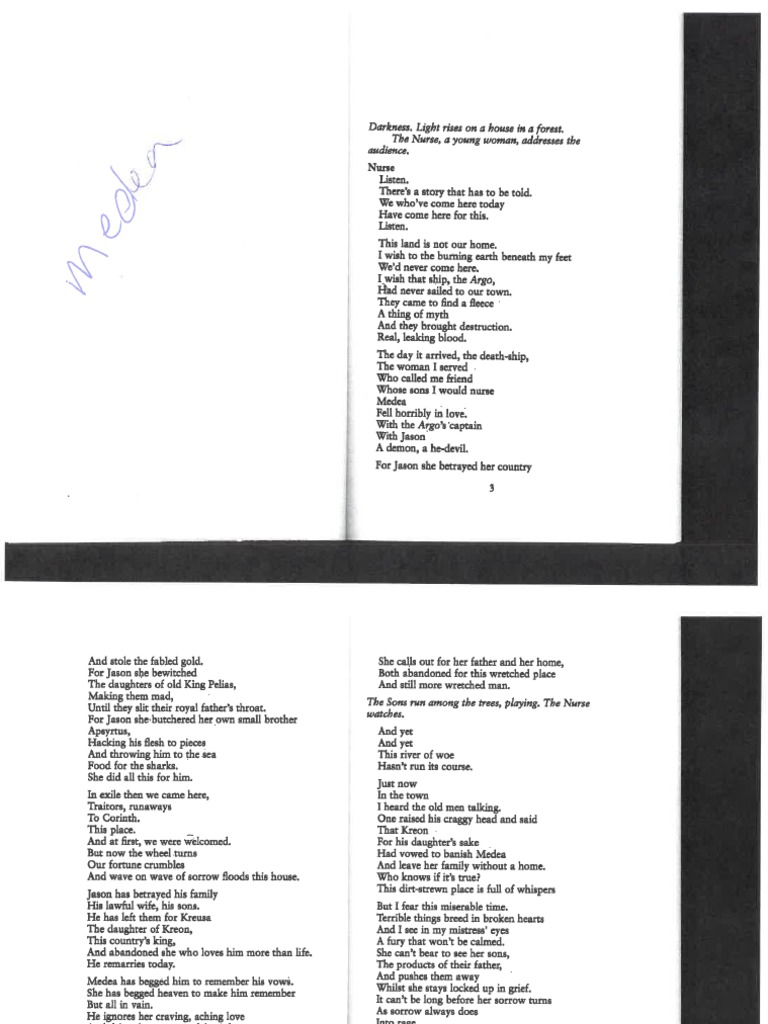 Medea Adapted by Ben Powers | PDF