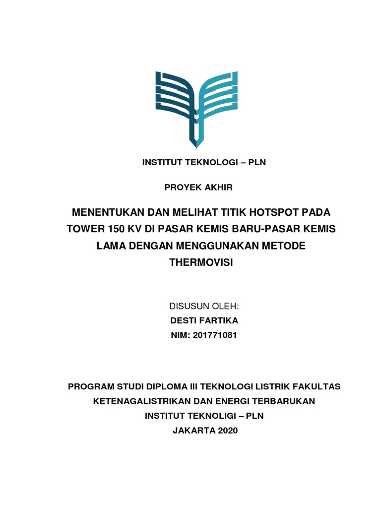 Proyek Akhir Desti Fartika 201771081 Desti Fartika | PDF