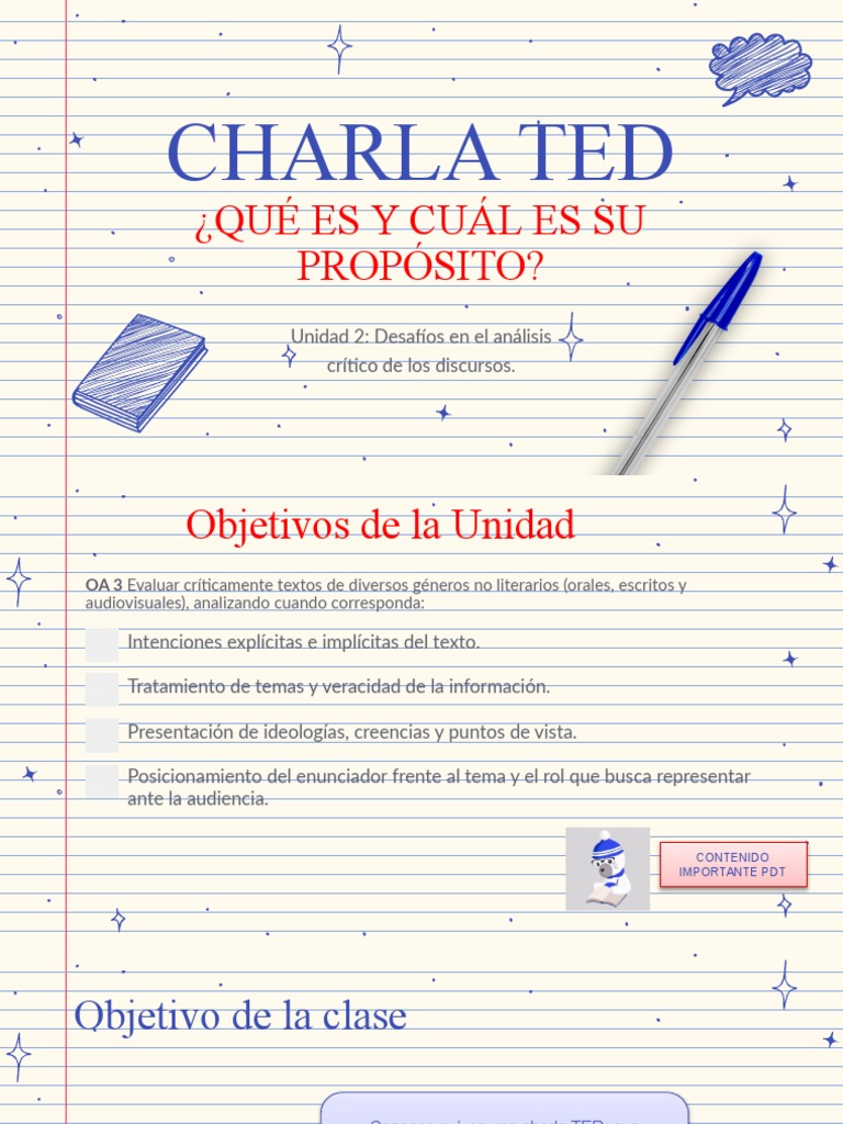 Charla Ted | PDF