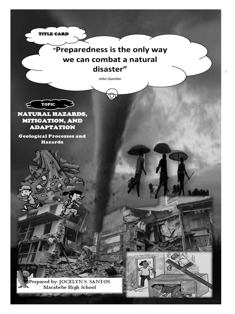 Hydro-Meteorological Hazards Guide | PDF | Flood | Tropical Cyclones