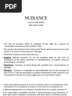 Analysis of Provisions Related To Public Nuisance in Other Countries ...
