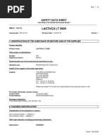 SDS-Lactic Acid - PURAC (English) | PDF | Firefighting | Dangerous Goods