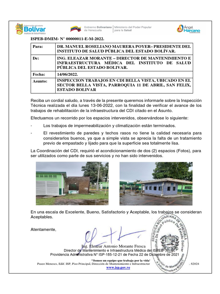 Informe Cdi Bella Vista | PDF | Finanzas y dinero