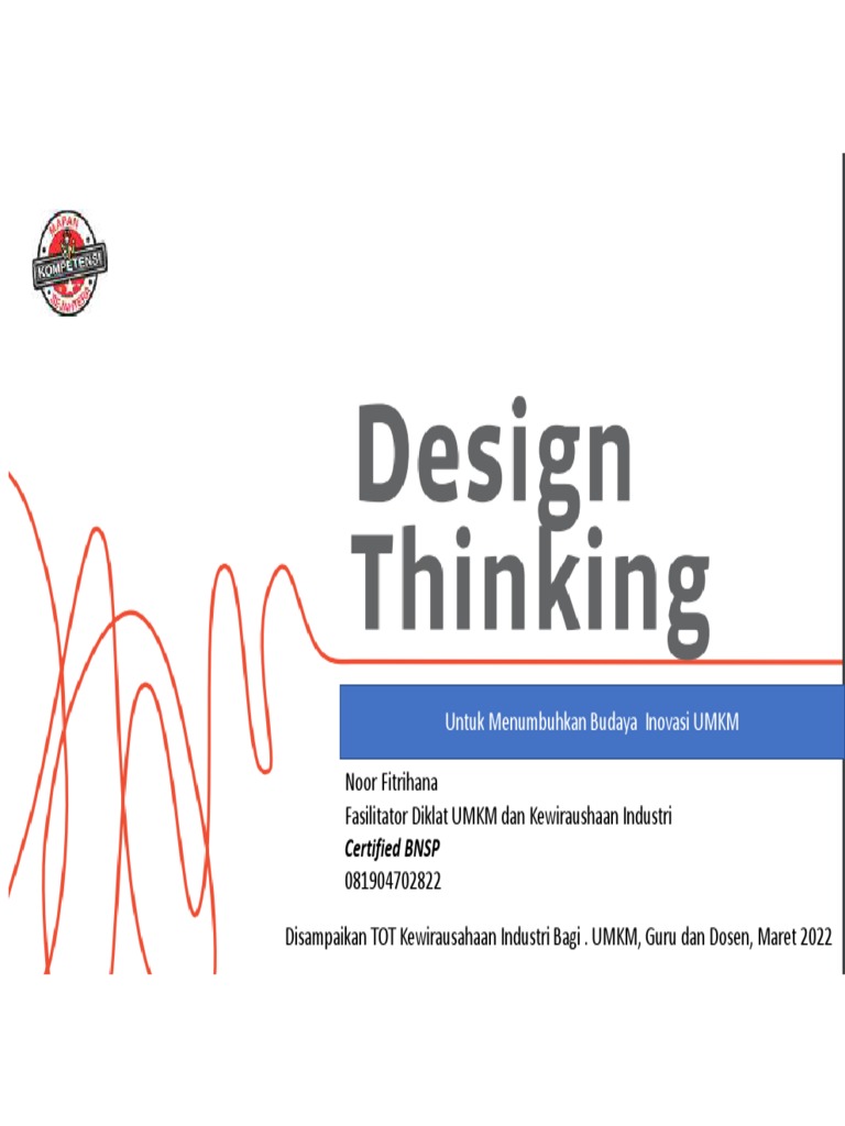 Design Thinking Kwu Ok | PDF | Bisnis