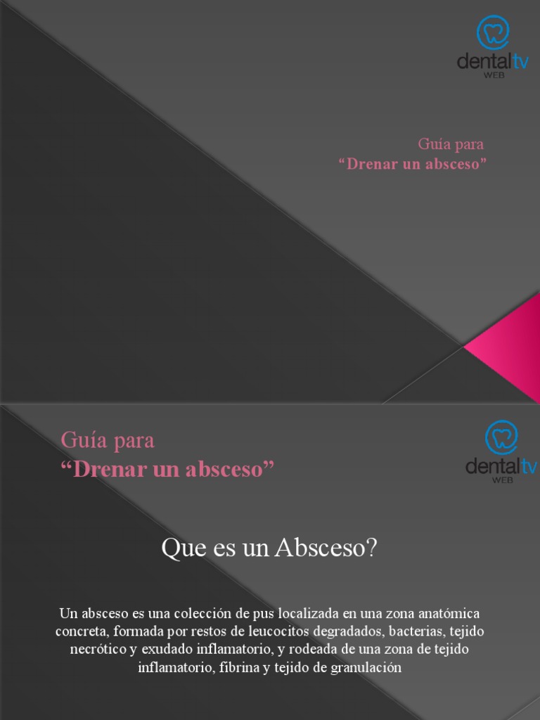Drenaje de Abscesos | PDF | Enfermedades y trastornos | Medicina