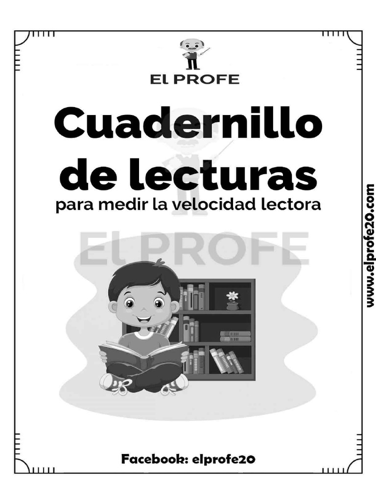 Cuadernillo de Lecturas para Medir Velocidad Lectora | PDF