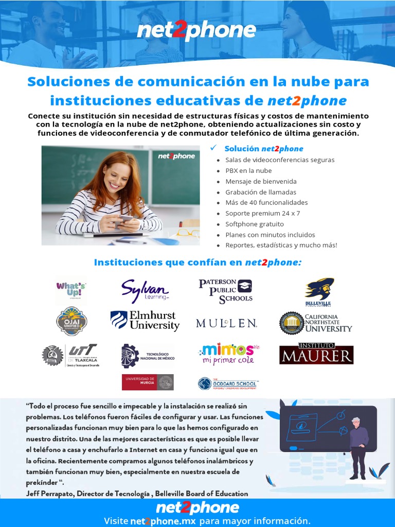 Educación Net2phone México | PDF | Tecnologías de la información ...