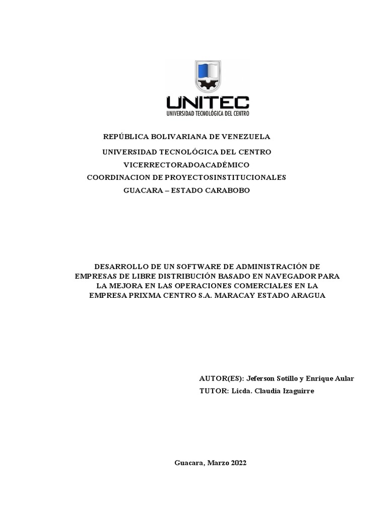 Capitulo 1-4 Sotillo Revisado | PDF | Software | Software libre