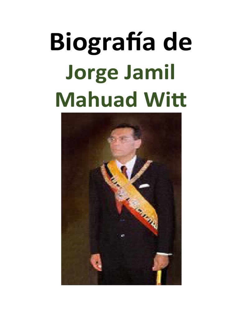 Jamil Mahuad Witt | PDF