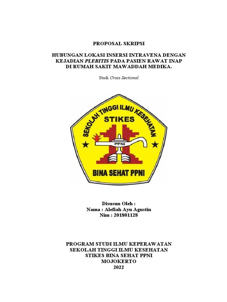 Proposal Skripsi Alefiah - 1ED | PDF