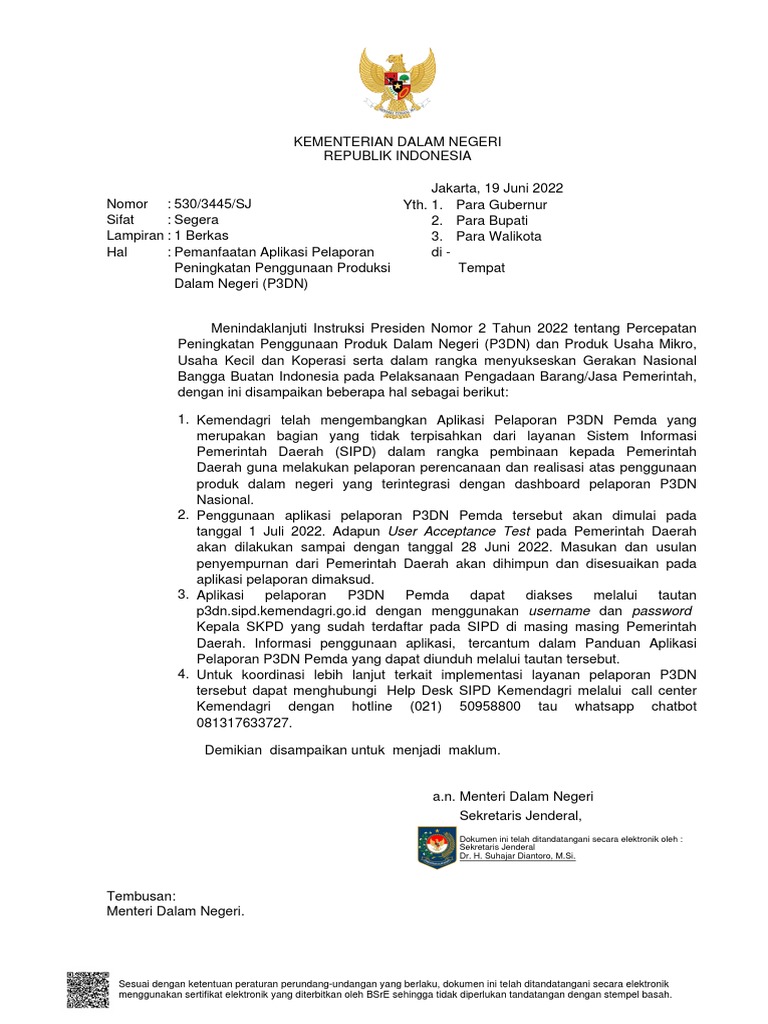 Panduan Aplikasi Pelaporan P3DN 2022 | PDF | Pengelolaan Keuangan & Uang