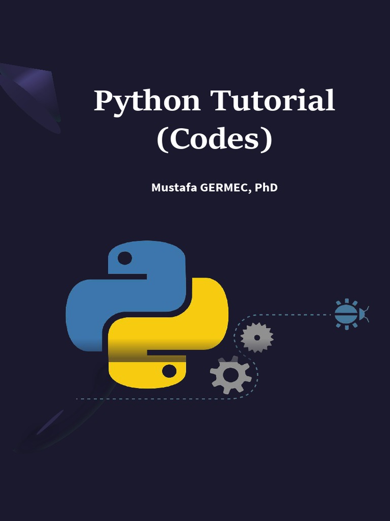Python Tutorial Codes | PDF | Boolean Data Type | Computer Programming
