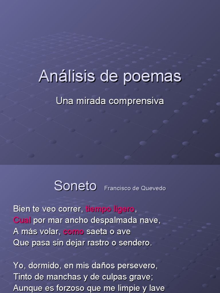 Análisis de Poemas | PDF | Poesía