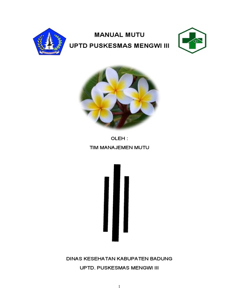 Manual Mutu Perbaikan 1 2021 | PDF