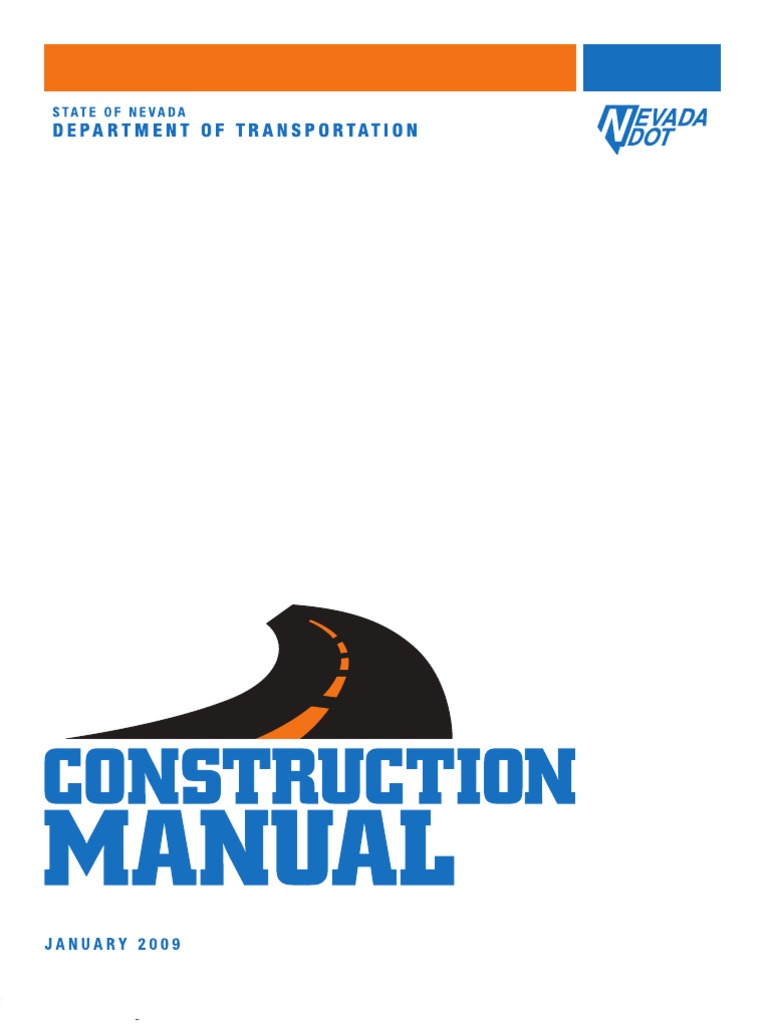 2009 NDOT Construction Manual | PDF | United States Army Corps Of ...