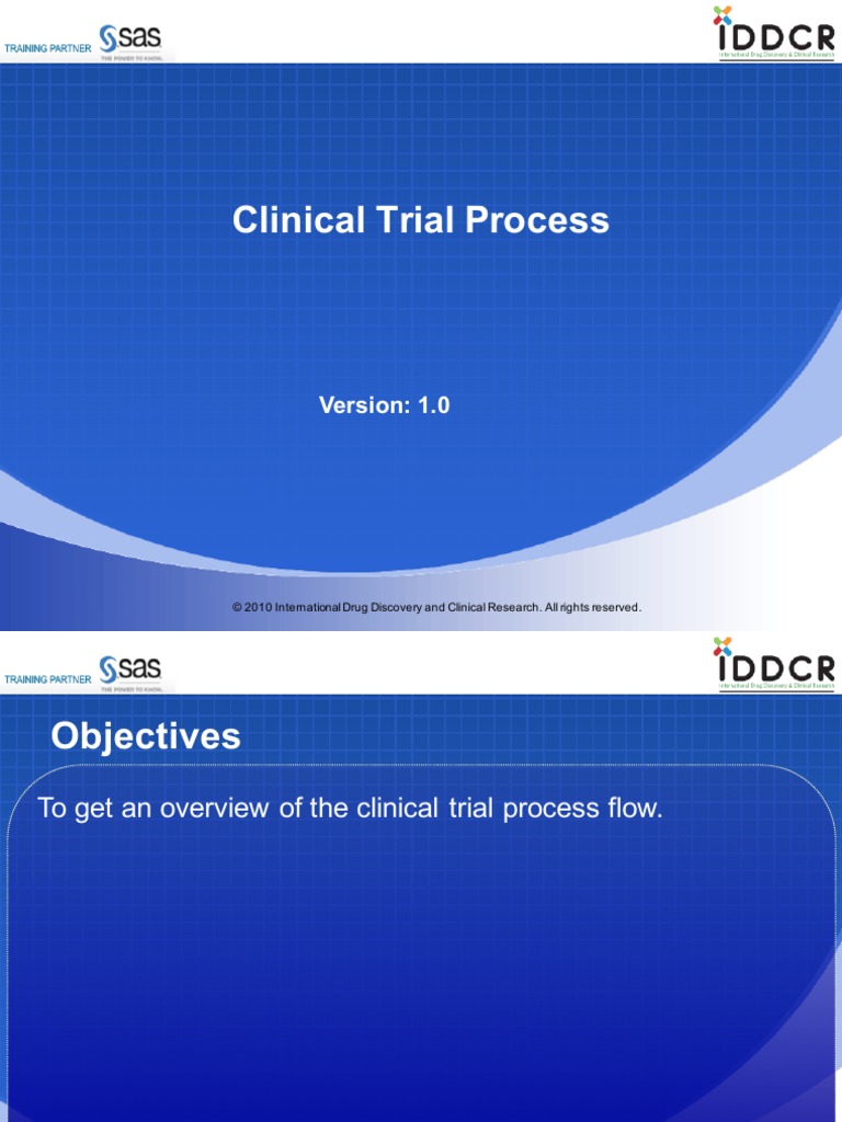 Iddcr - MB 1 CT Process | PDF | Clinical Trial | Health Research