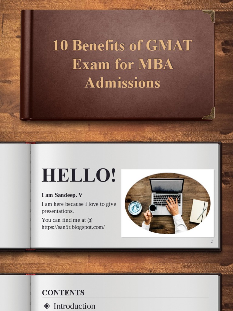 10 Benefits of GMAT Exam For MBA Admisssions (21!06!2022) | PDF ...
