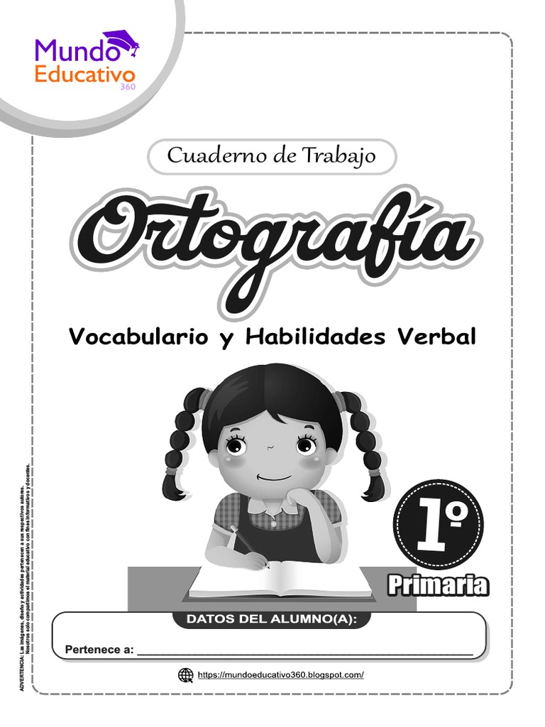 Cuaderno de Ortografía para Primaria | PDF