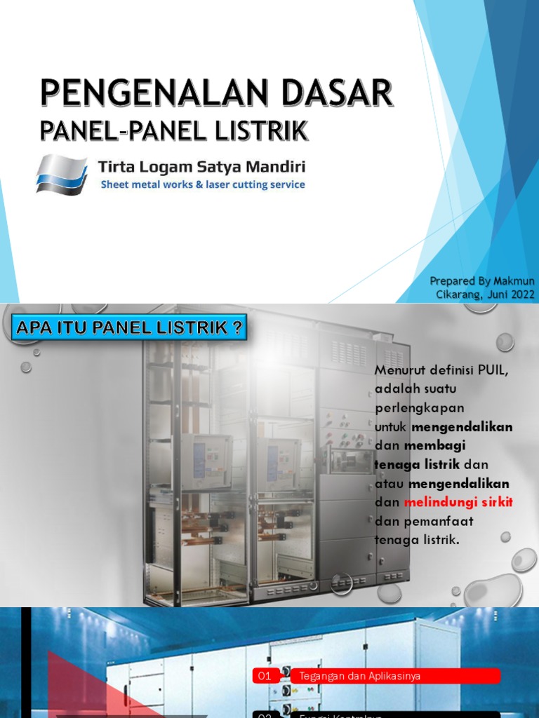 Pengenalan Dasar Panel Listrik (TLSM) | PDF