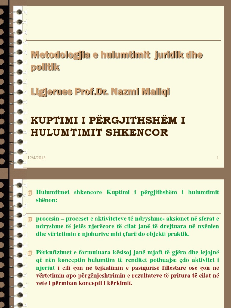 3.kuptimi I Përgjithshëm I Hulumtimit Shkencor | PDF