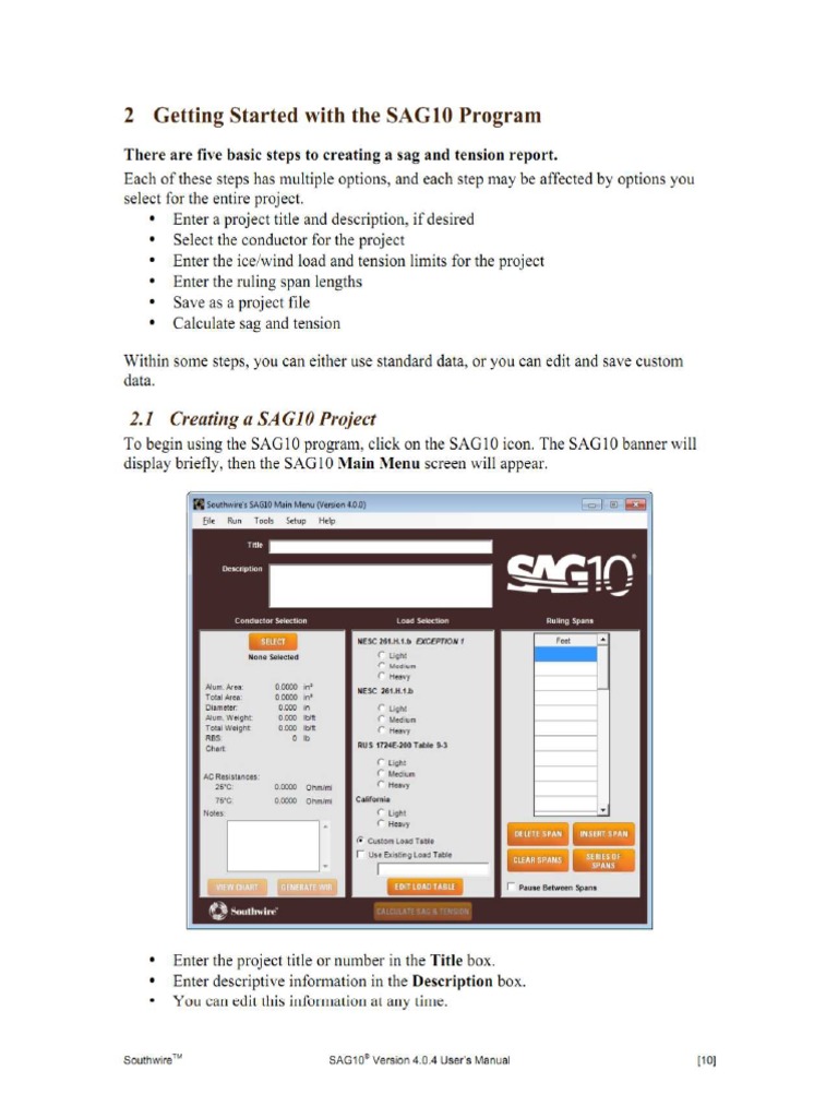 sag10-getting started | PDF