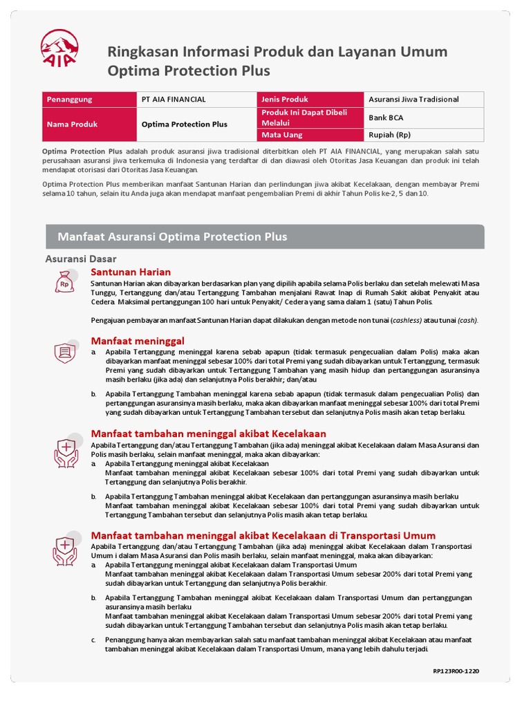 OPP RIPLAY Umum - RP123R00-1220 FINAL | PDF