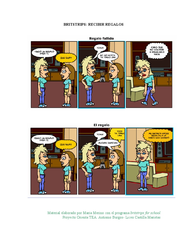 Recibir Regalos - 9º Sesión Taller HHSS | PDF