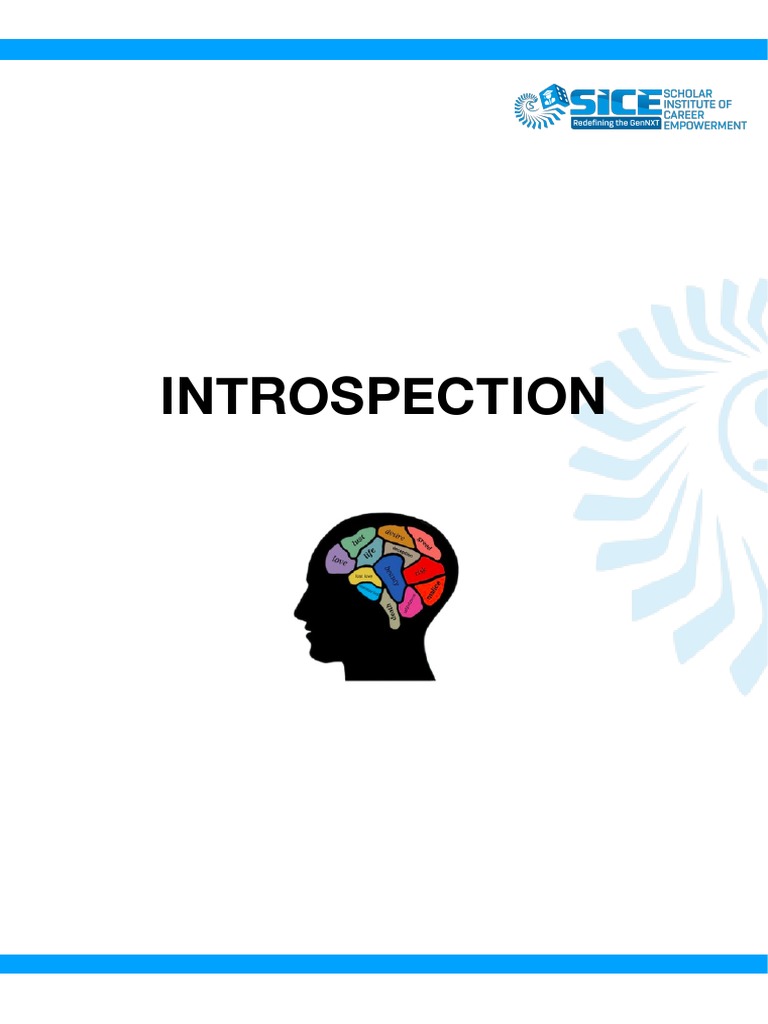 Introspection Workbook | PDF | Thought | Empathy
