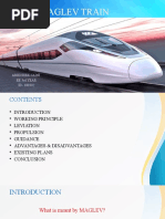 Magnetic Levitation Train Project Report | PDF | Train | Transport