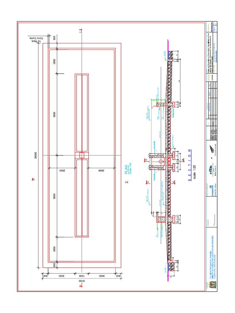 14 - Long Cattle Trough Cattle Trough Plan | PDF