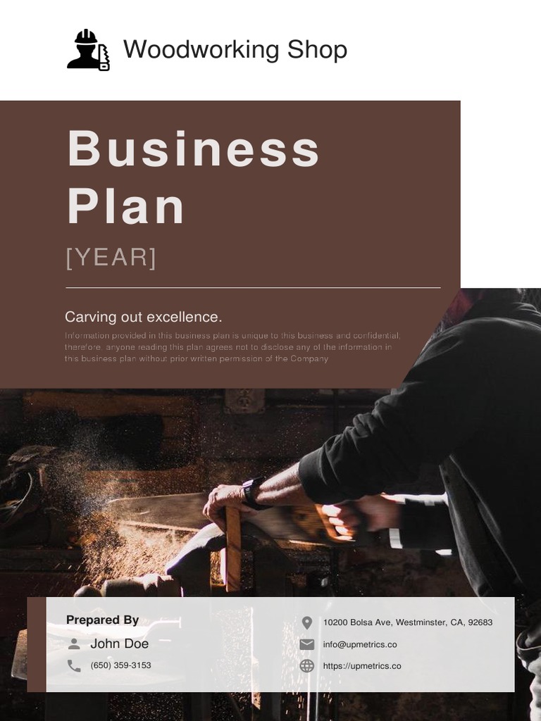 Woodworking Business Plan Example | PDF | Expense | Small Business ...