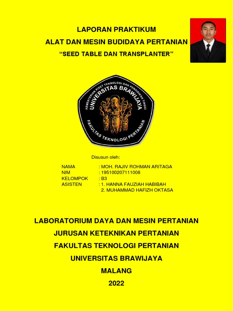 Seed Table Dan Transplanter | PDF | Griya & Taman | Sains & Matematika