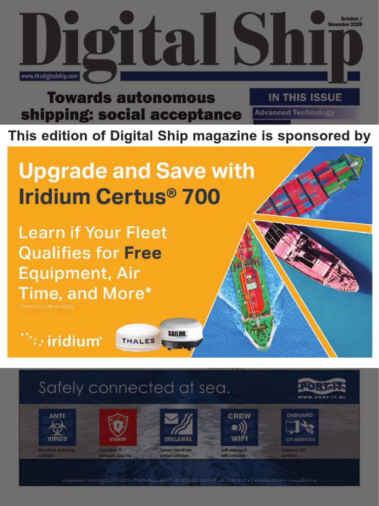 144 Digital Ship 2020-10&11 | PDF | Port | Ships