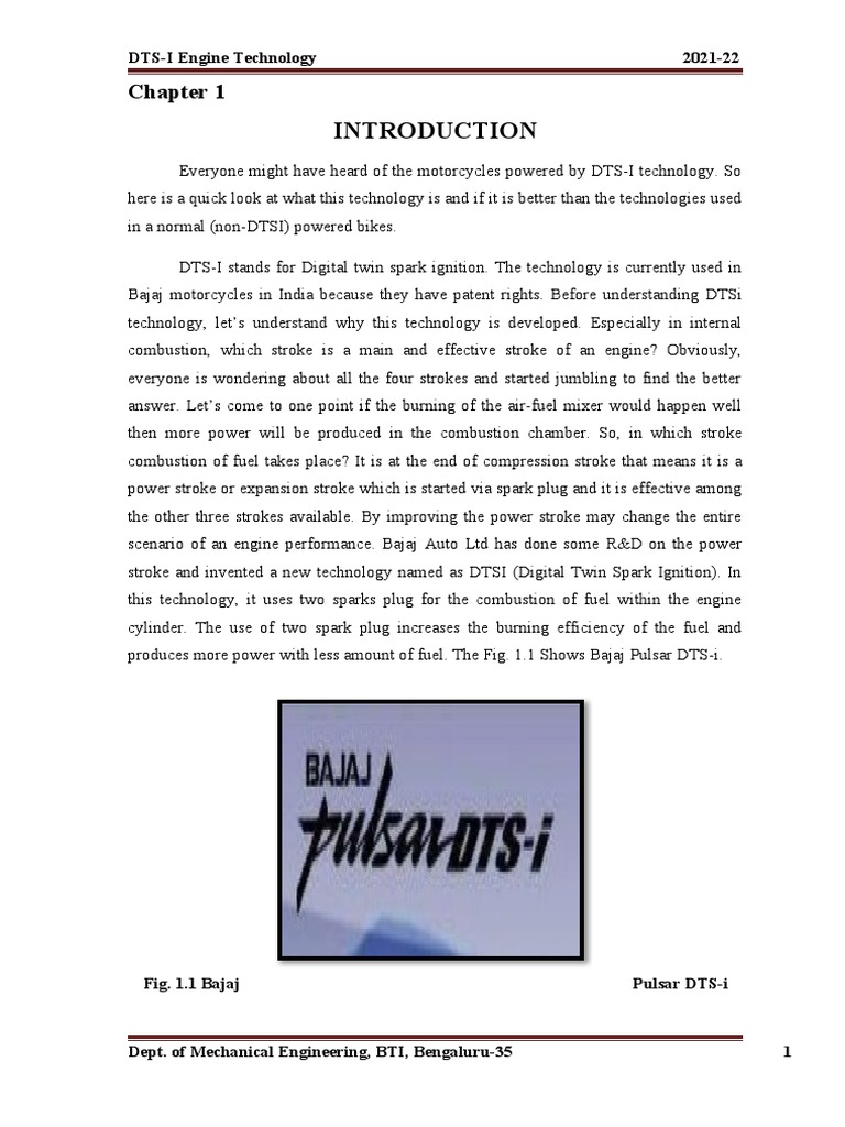 dts-i | PDF | Engines | Ignition System