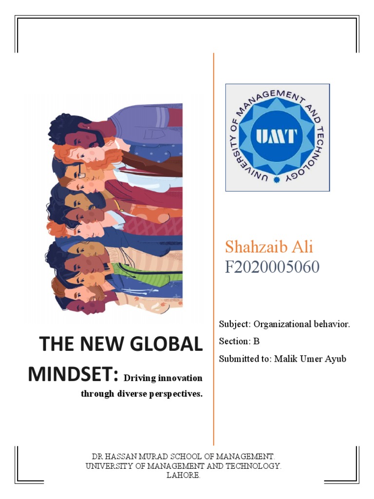 The New Global Mindset | PDF | Innovation | Multiculturalism