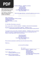 Letter of Appointment of Executor