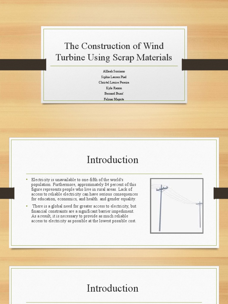 Wind Turbine | PDF | Wind Turbine | Direct Current