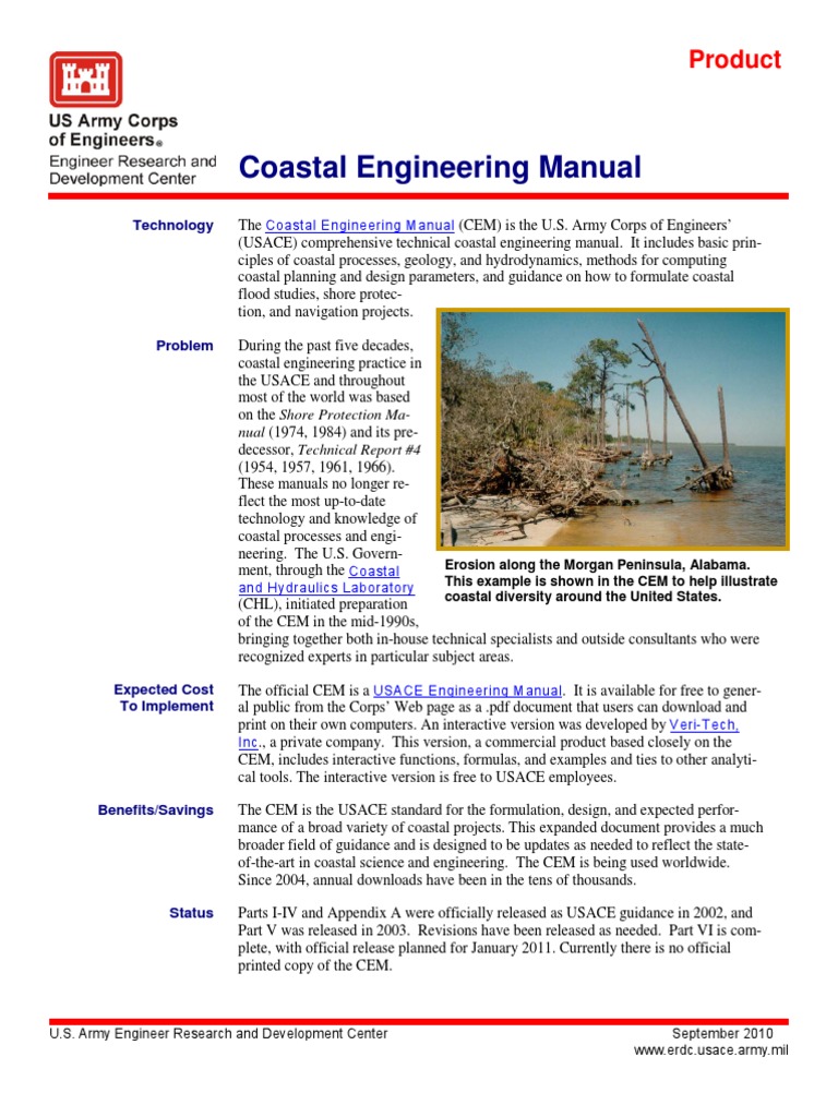 CEM | Download Free PDF | United States Army Corps Of Engineers ...